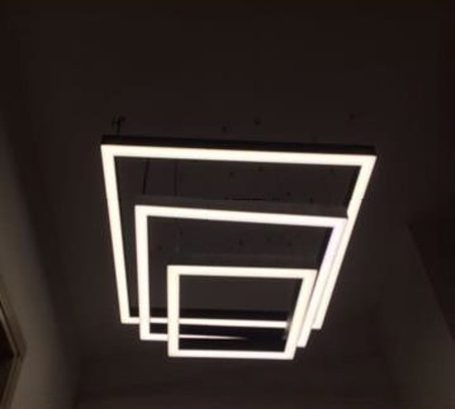 SQUARE Linear Light Pendant Lighting Modern Chandelier 5 Year Warranty ...