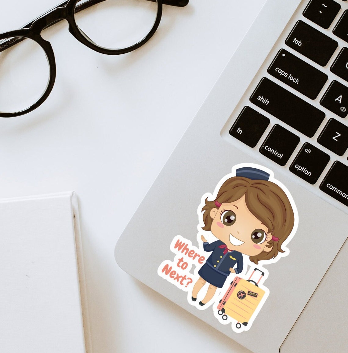 Where to Next Flight Attendant Sticker, Flight Attendant Sticker ...