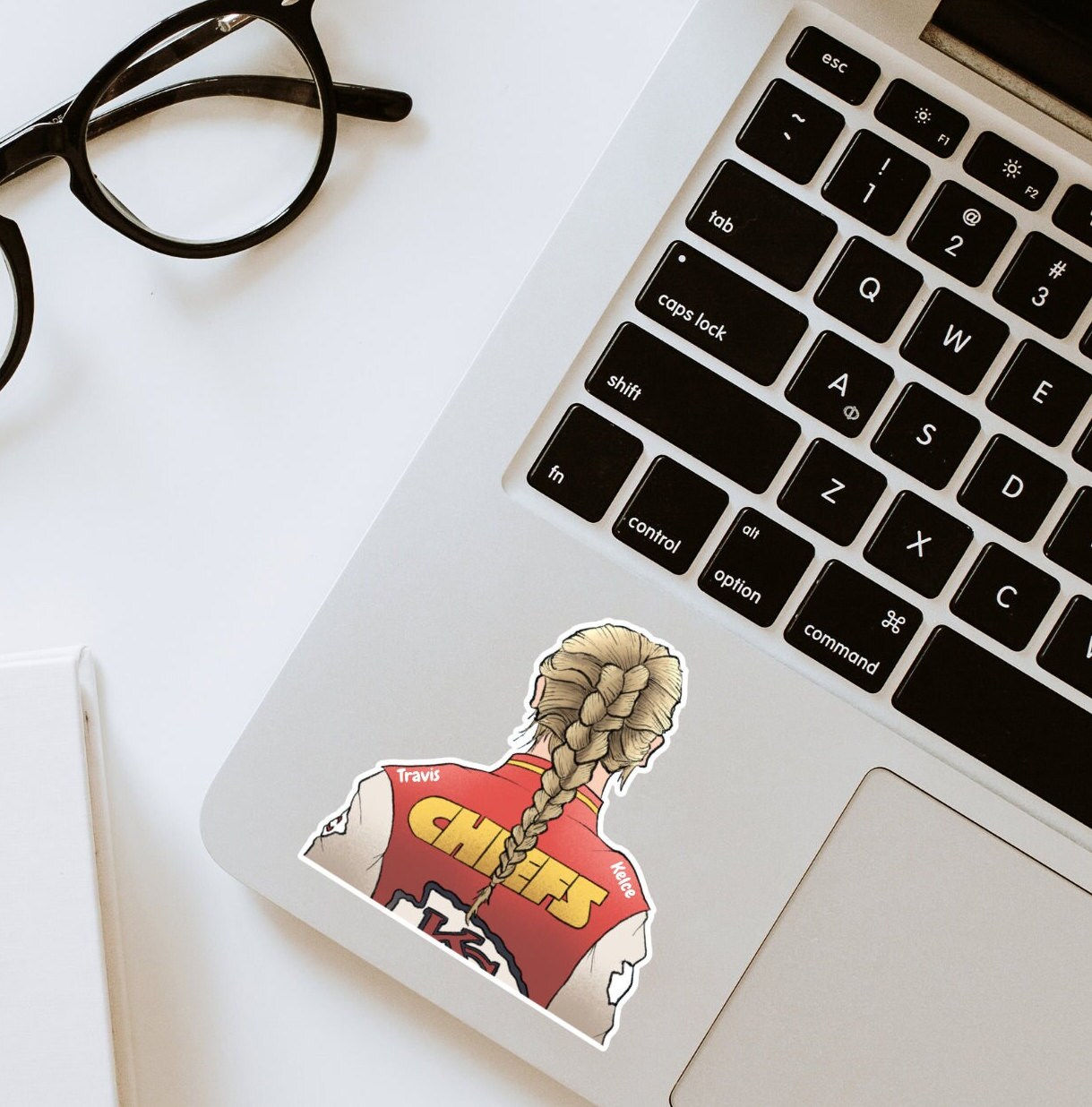 Taylor Swift Chiefs Sticker, Taylor and Travis Sticker, Chiefs Sticker ...