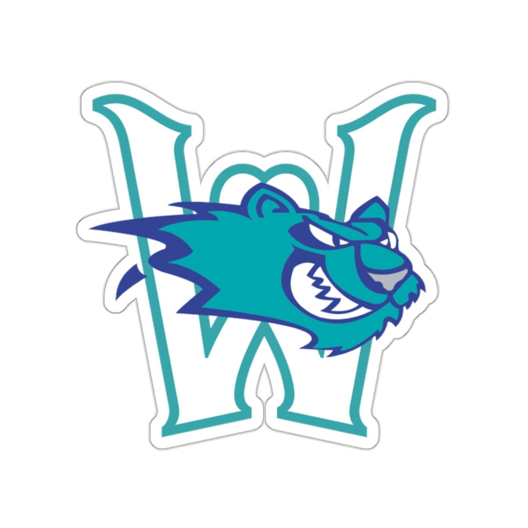 Worcester Icecats Sticker - Retro Hockey Logo, Vintage Sports Decal ...
