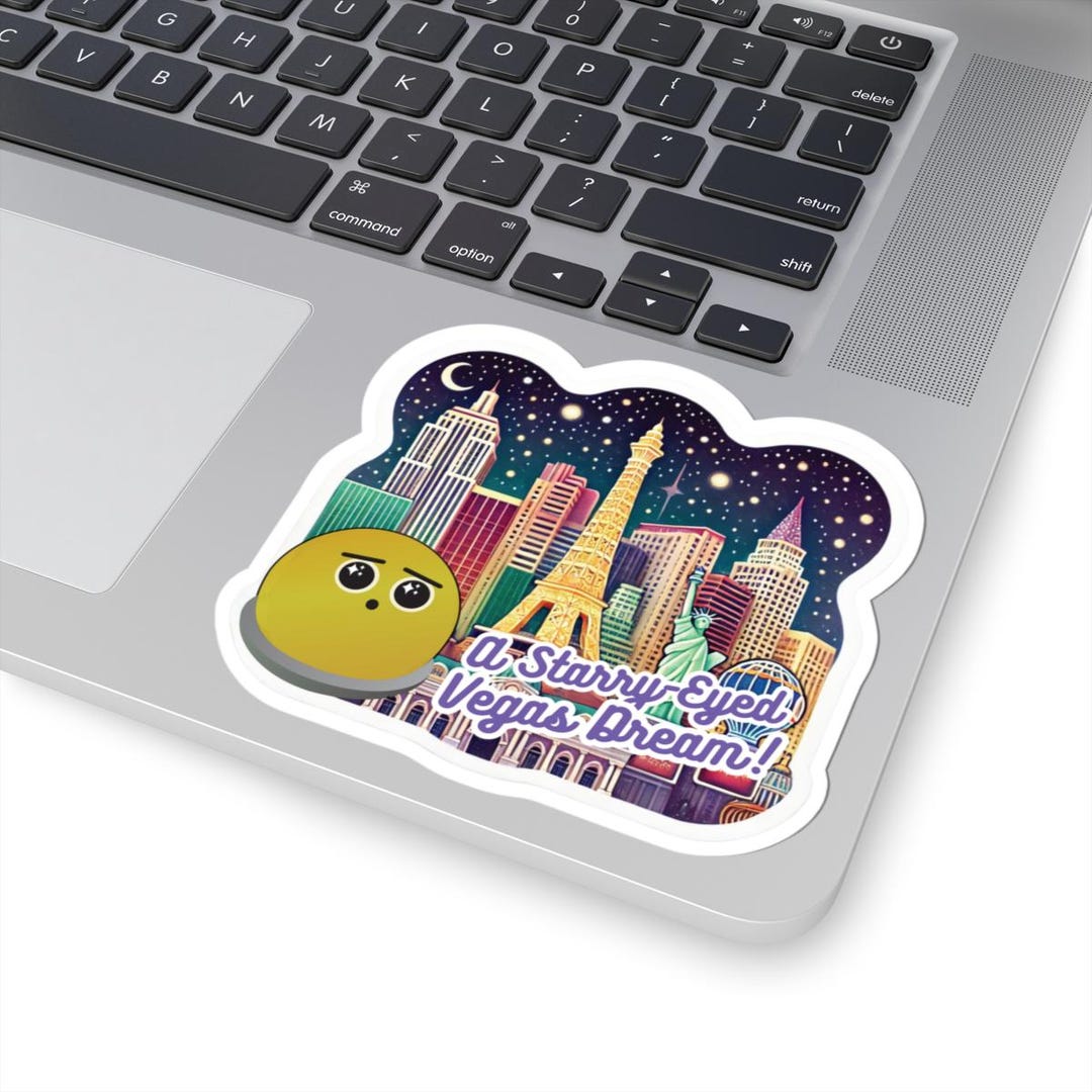 Las Vegas Sphere Sticker - Funny Laptop and Water Bottle Sticker ...