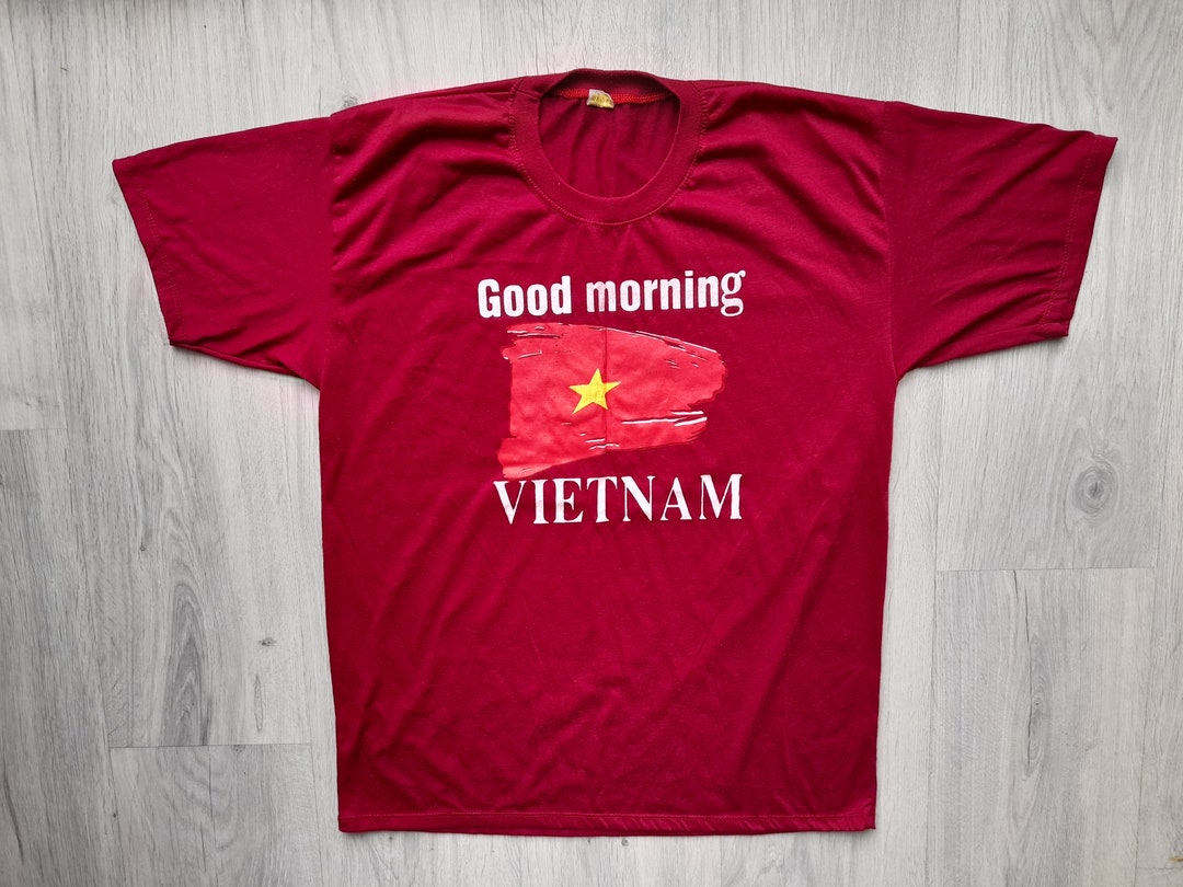 Vintage 90s Good Morning Vietnam T-shirt , Vietnam Tee ,made in Hanoi ...