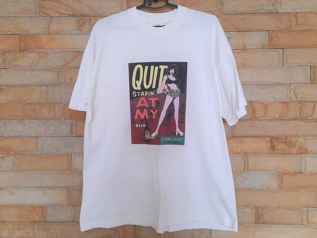 Vintage 90s Boddingtons Export Quit Staring at My Beer ,90s Boddington ...