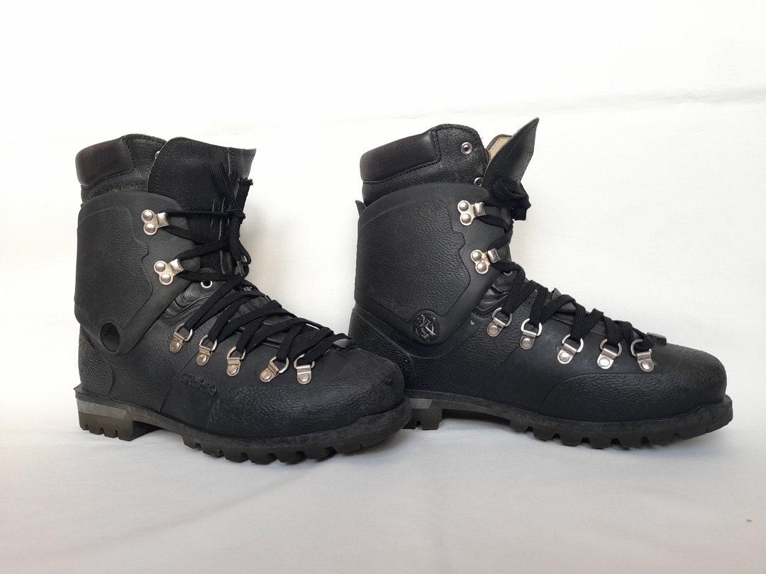 Vintage 80s Raichle Mountaineering Boots Hiking Shoes Size 41 ,UK 8 ,US ...