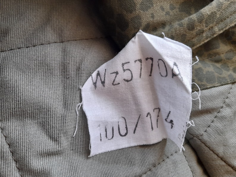 Vintage Polish Army Field Jacket Wz.89 Żaba ,vintage Polish Army PUMA ...