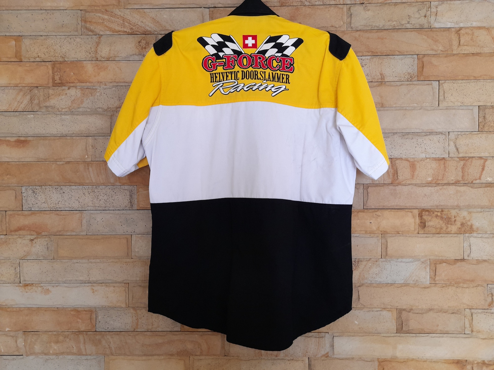 Vintage Racing Team Button up Shirt ,pit Crew Shirt, Racing Shirt,mens ...