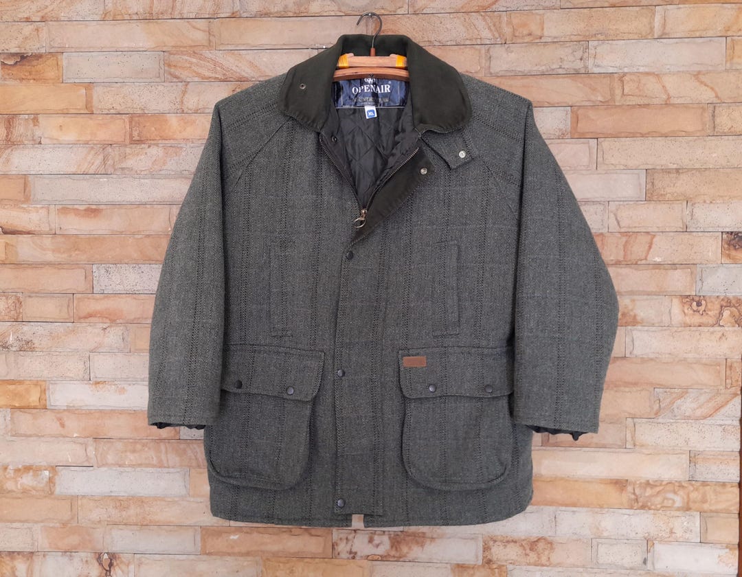 Vintage Mens Hunting Outdoor Jacket ,hunting Jacket, Xl,made in England ...