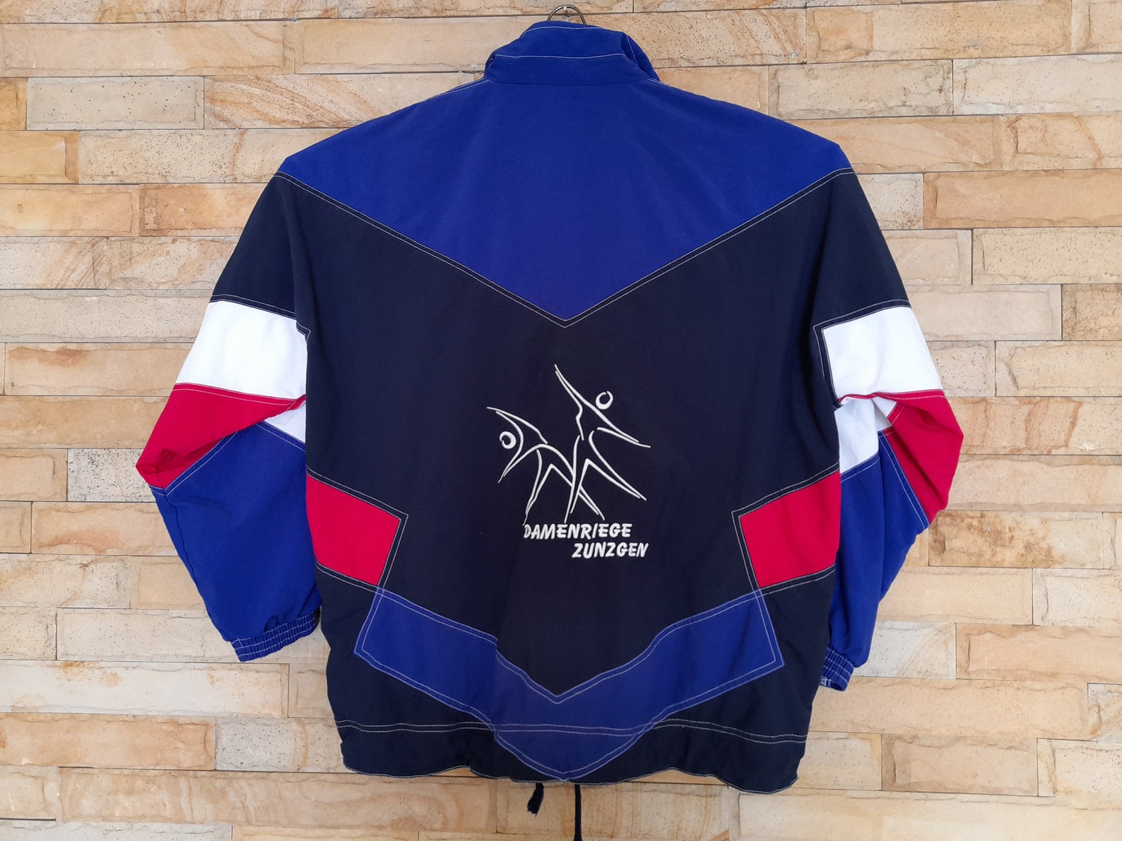 Vintage 90s Multi Color Track Jacket ,rave Techno Track Jacket Vintage ...