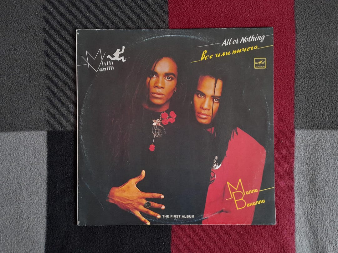 Milli Vanilli All or Nothing (the First Album) Vinyl Lp Album , House ...