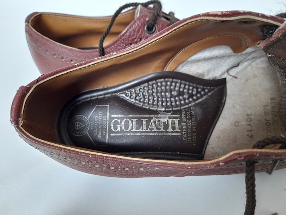 Vintage 70s Goliath Safety Steel Toe Boots ,Made in E… - Gem