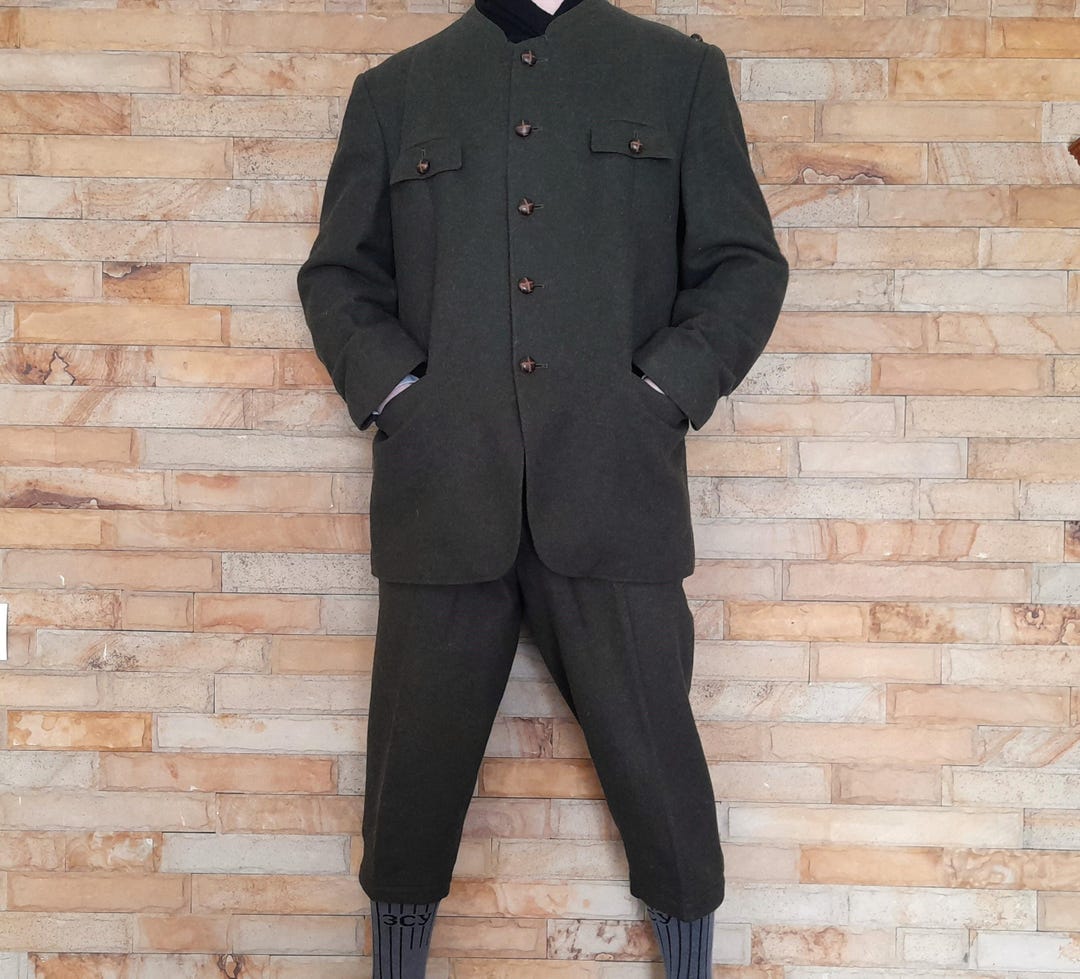 Weyrer Innsbruck Tirol Mens German Bavarian Jacket Pants | Tyrol Loden ...