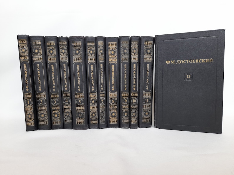 Fyodor Dostoevsky.collected Works in 12 Volumes .fyodor Dostoevsky ...
