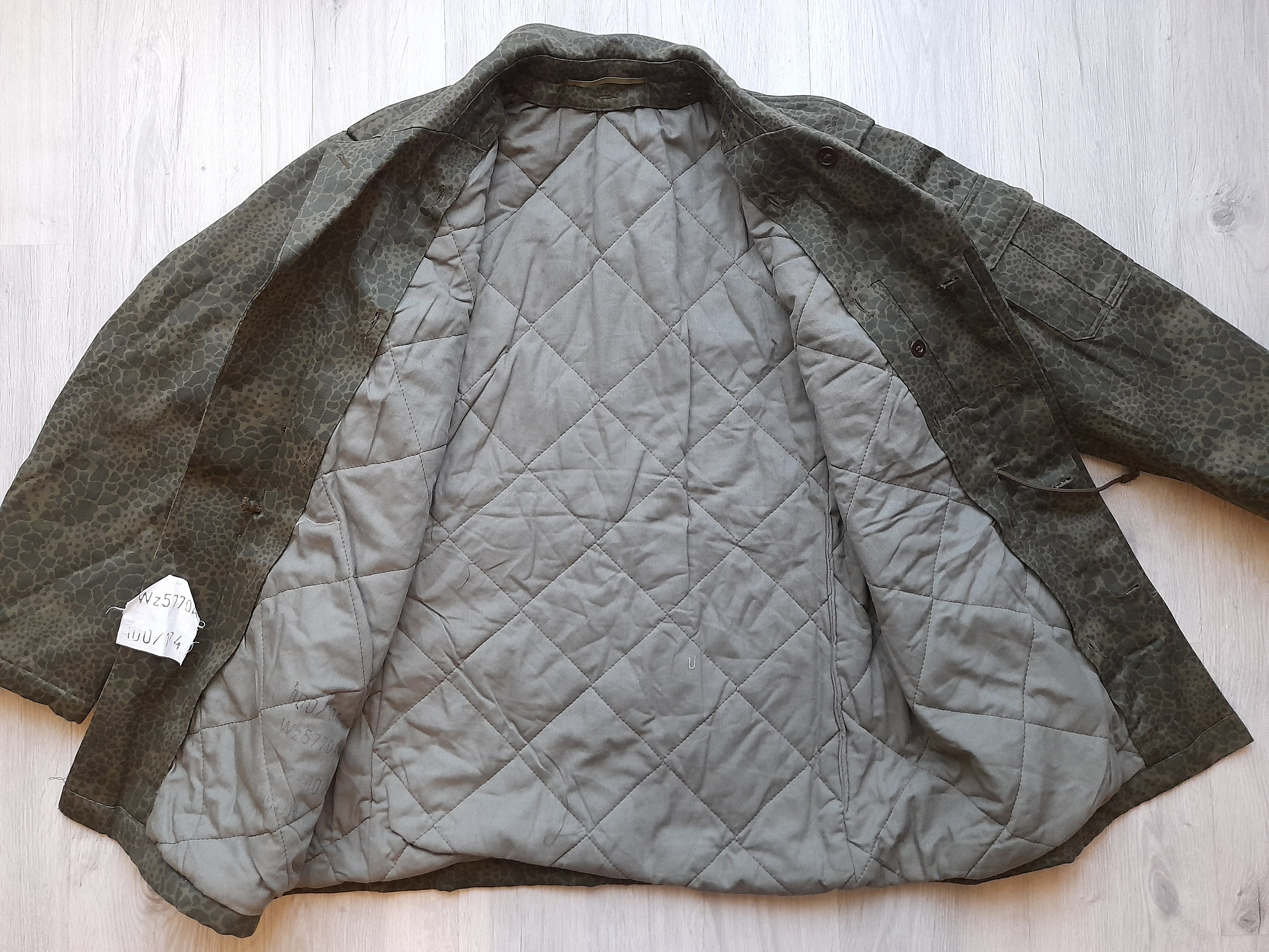 Vintage Polish Army Field Jacket Wz.89 Żaba ,vintage Polish Army PUMA ...