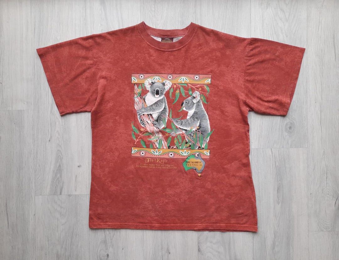 Vintage 90's Save the Habitat Australia "the Koala" Wildlife Souvenir ...