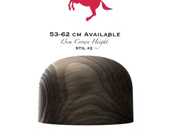 7 3/4 (62cm) Hat Block - Open Crown Hat Block STL File - Instant ...