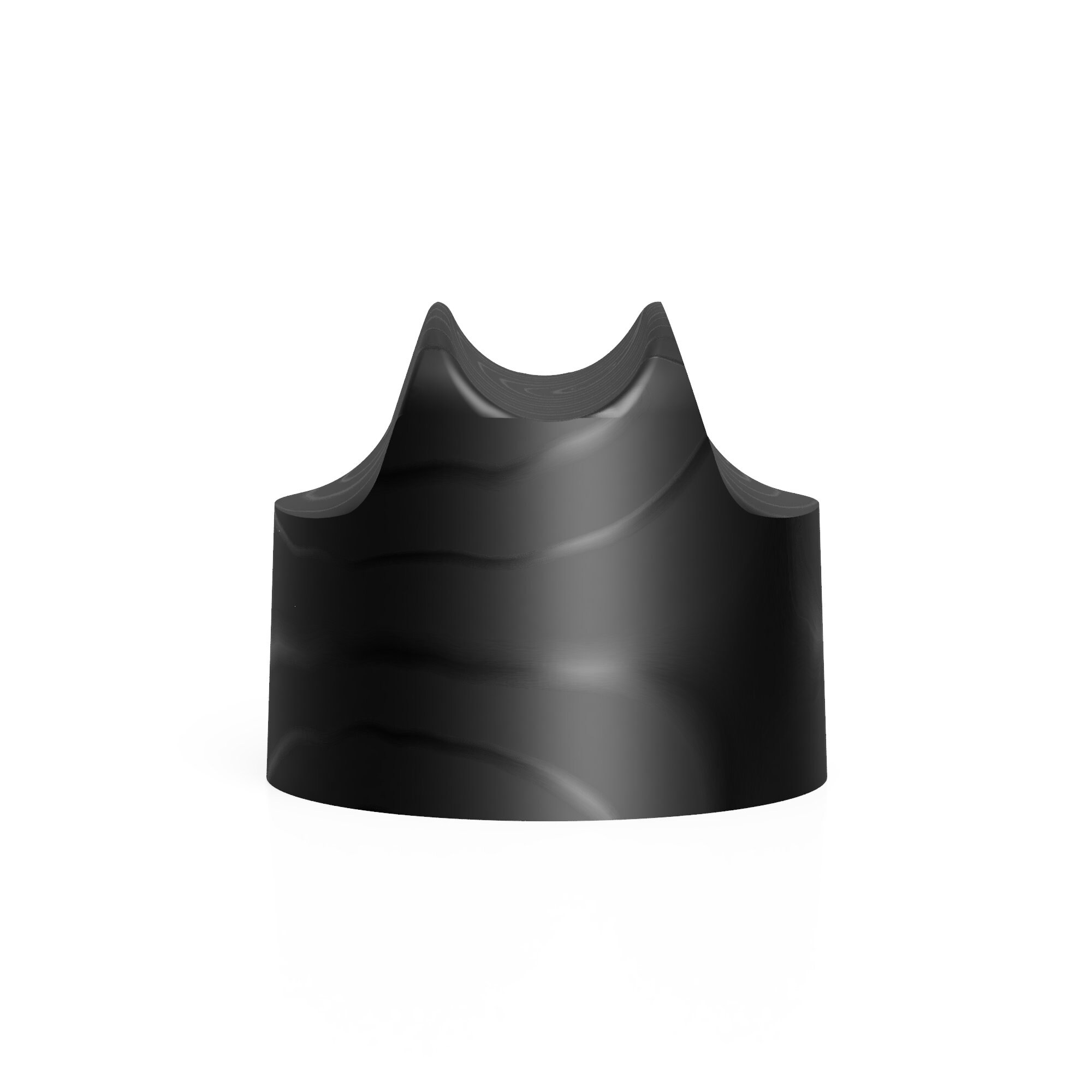 Cattleman Crown Hat Block 61cm 15cm Height - Hat Blocks and More - the ...