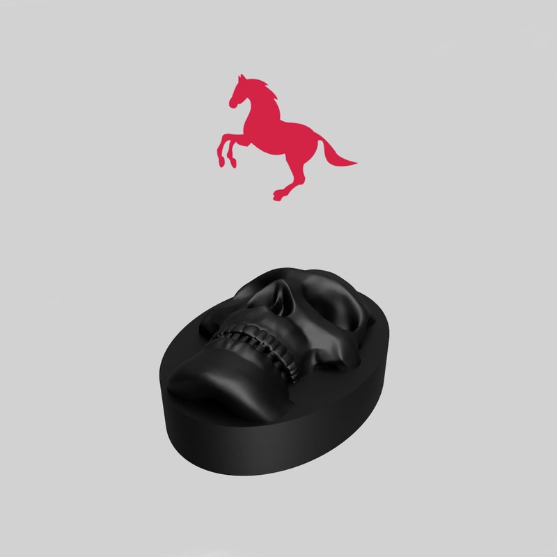 Skull Felt Hat Men - Etsy