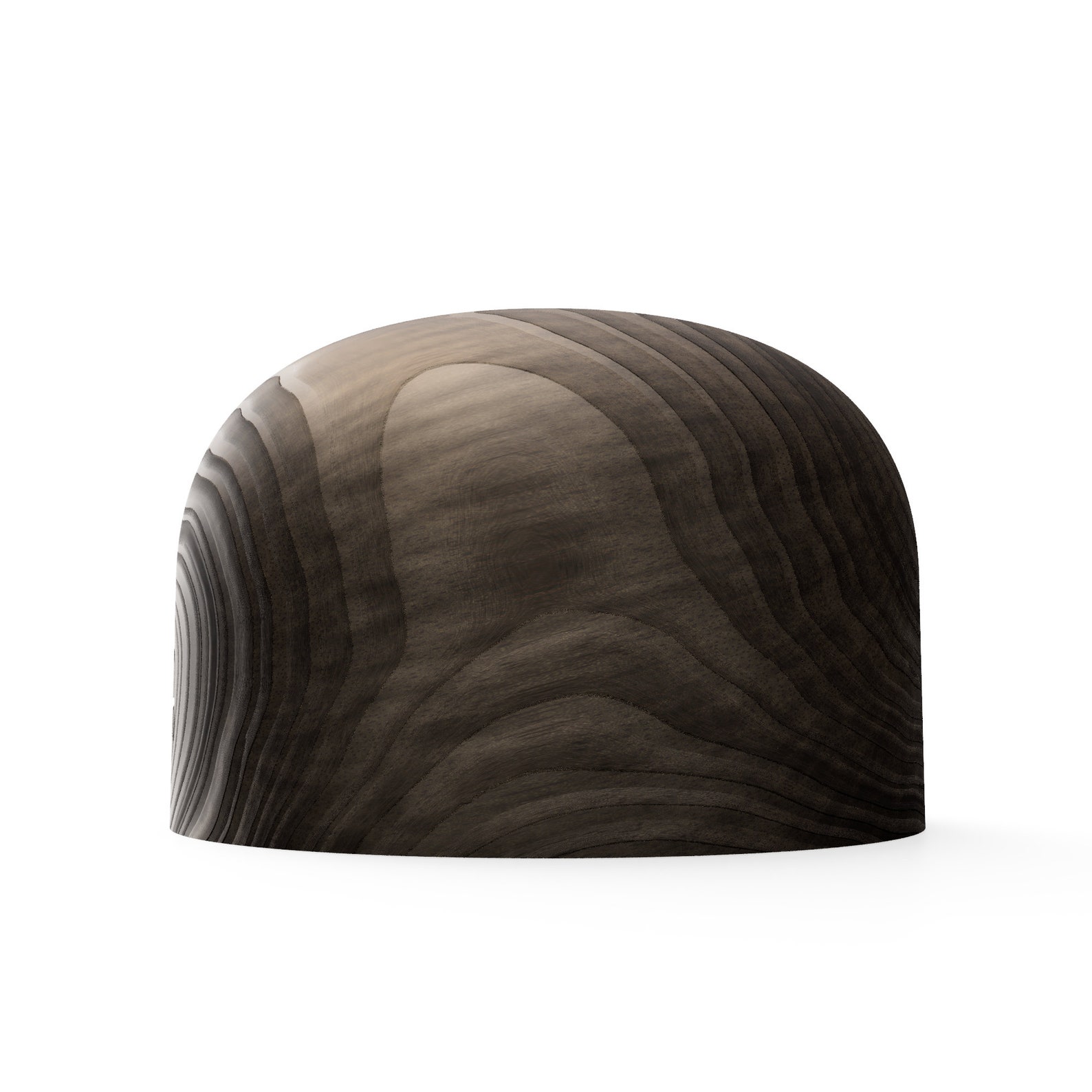 7 1/8 (57cm) Hat Block - Open Crown Stil 2 - Hat Block STL File ...