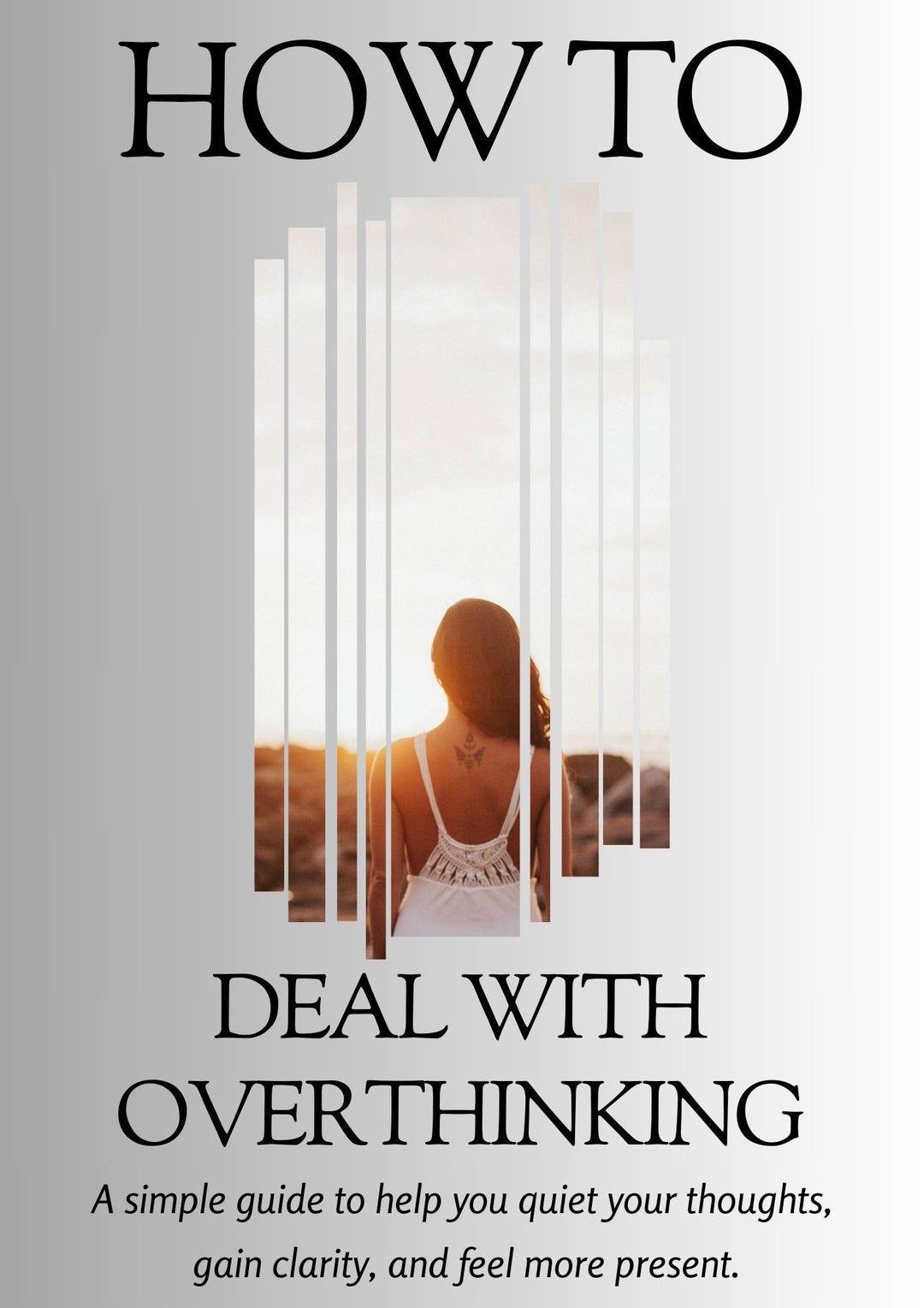 How to Stop Overthinking - Digital Download Self Help Guide for Overthinkers | Overthink Over ...