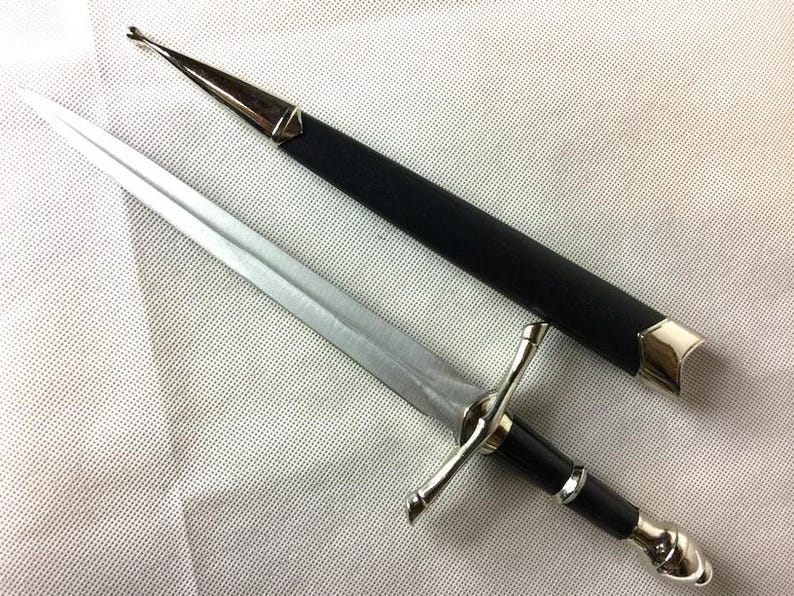 Lord of the Rings Strider's Dagger Sword /w Scabbard - Etsy Australia