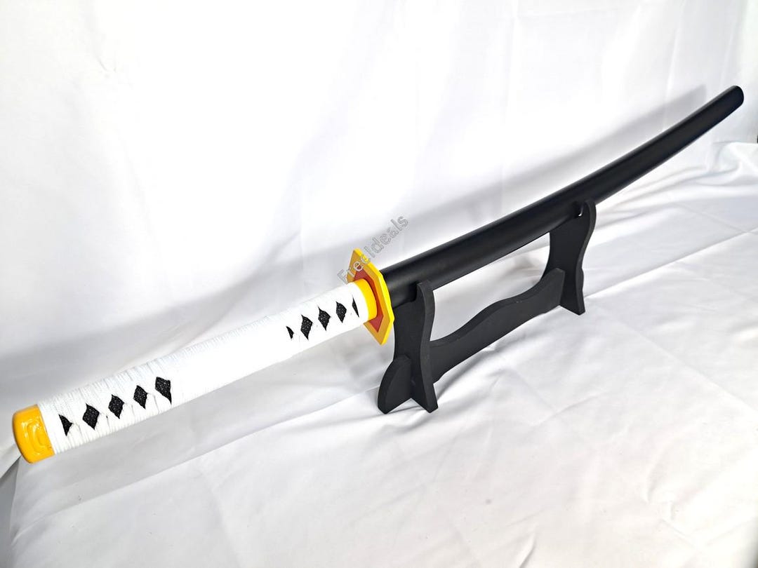 Metal Demon Slayer Sabito Samurai Sword Katana Cosplay Weapon W 41'' /w ...