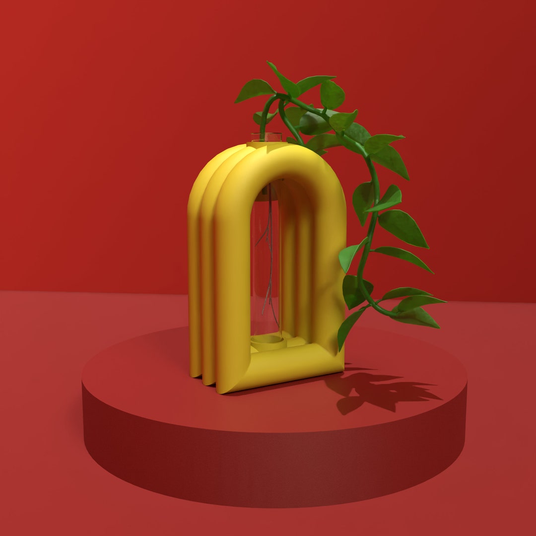 Arched Wall Sprout | Wall Propagation Station and Desktop Planter ...
