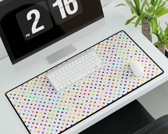 Personalized Dalmatian Desk Mat, Aesthetic Desk Accessory, Cute ...