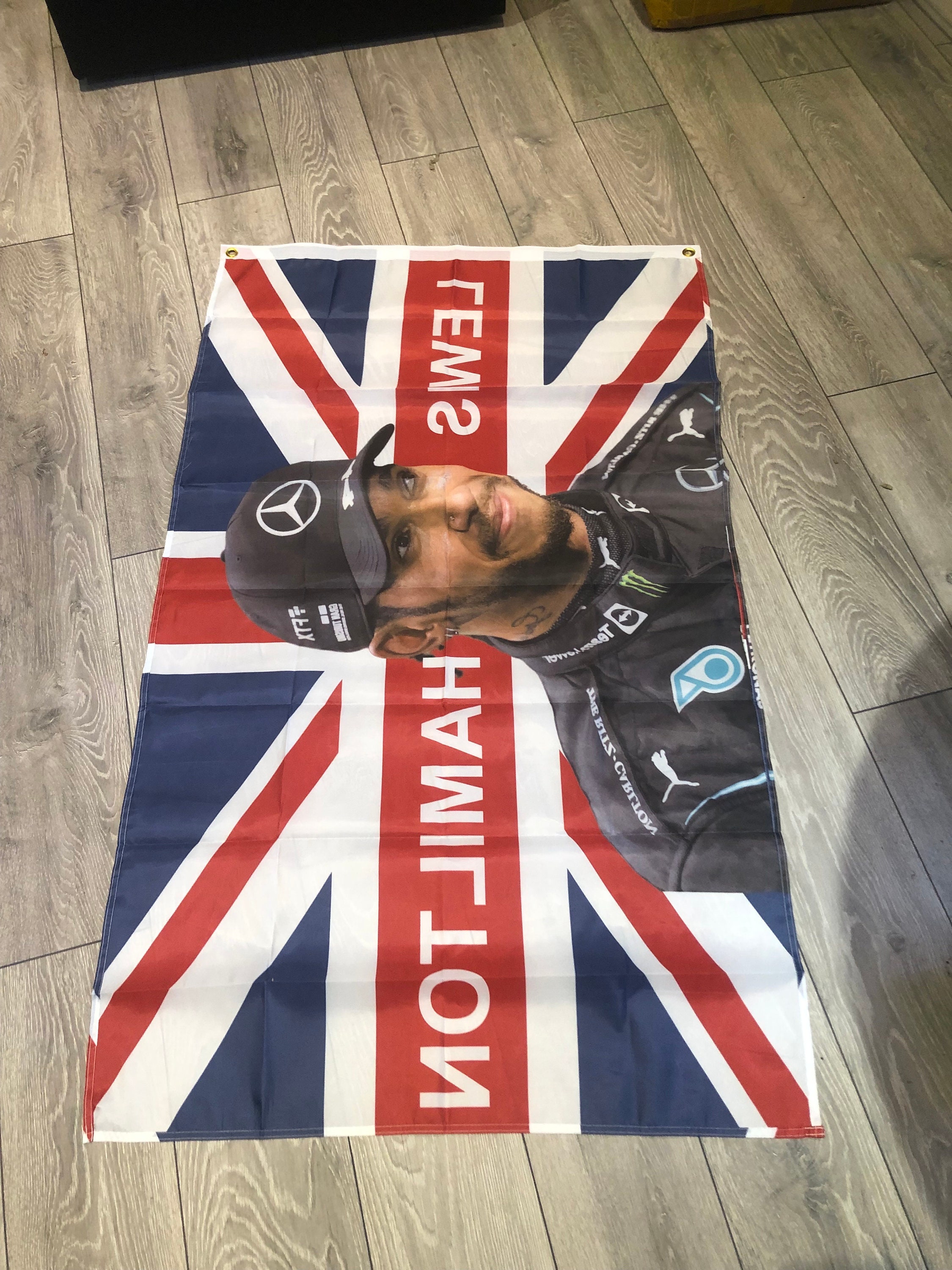 Lewis Hamilton Formula 1 Flag 5ft X 3ft Brand New F1 Flag Lewis ...