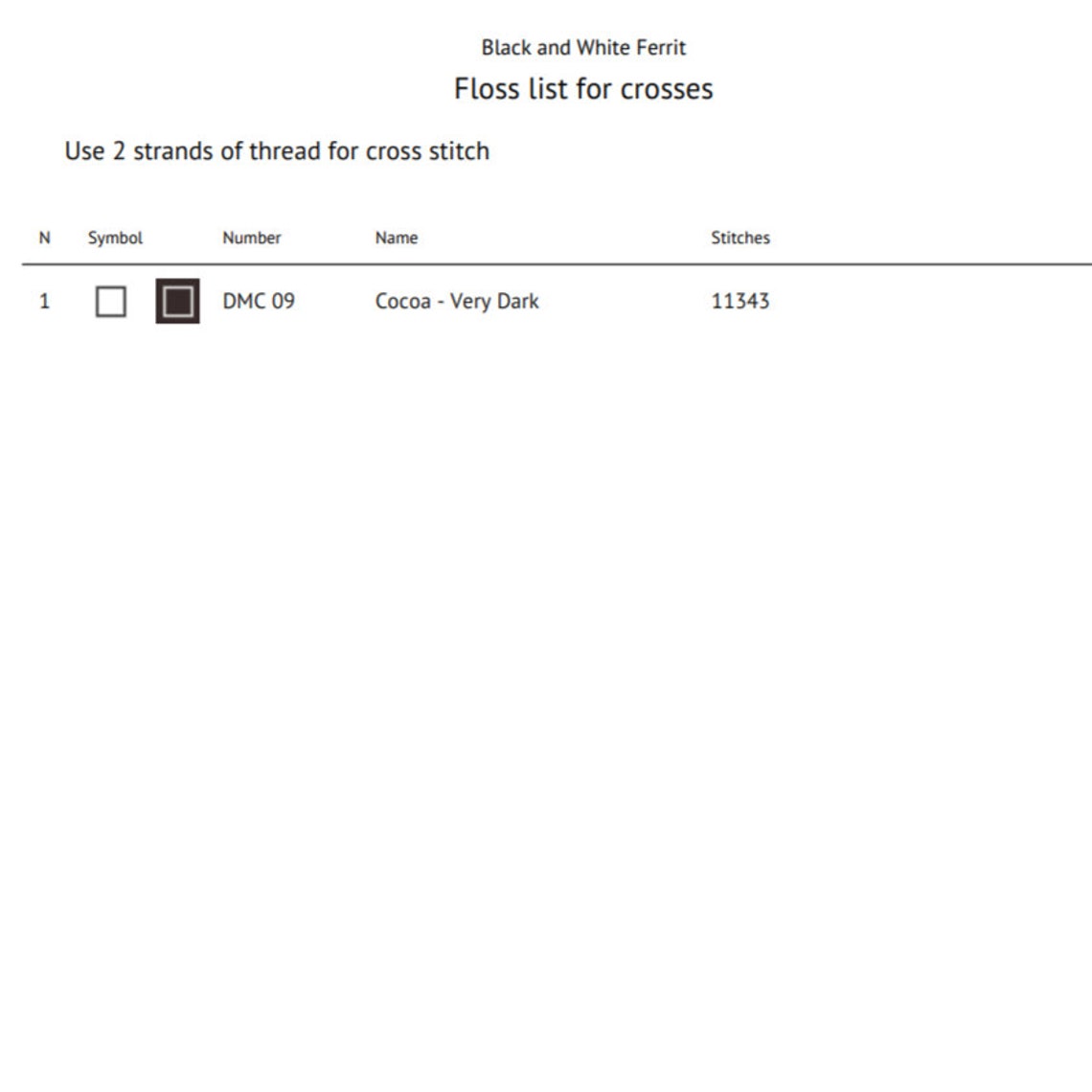 Cross Stitch Pattern PDF Monochrome Black and White Hamster Single Color Instant Download - Etsy