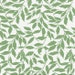 Green Cross Stitch Pattern PDF Monochrome Abstract Leafy Single Color ...