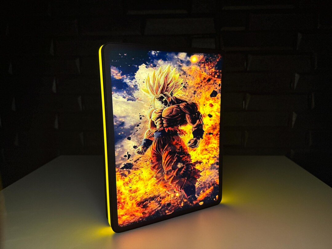 Dragon Ball Z LED Night Light - USB Powered Light Box | Decorative ...
