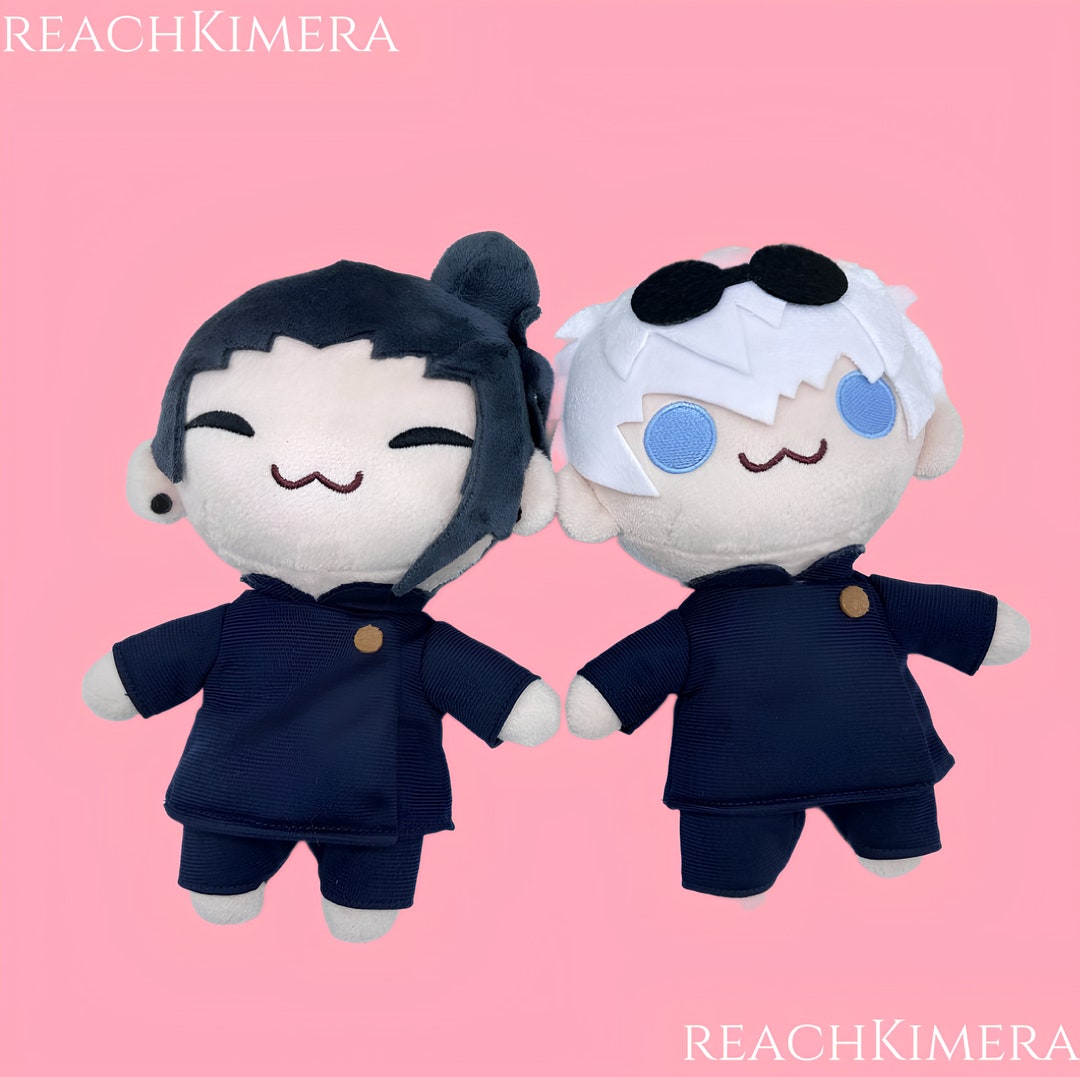 Anime Jujutsu Kaisen Gojo Plush, Gojo and Geto JJK Plush Doll,soft ...