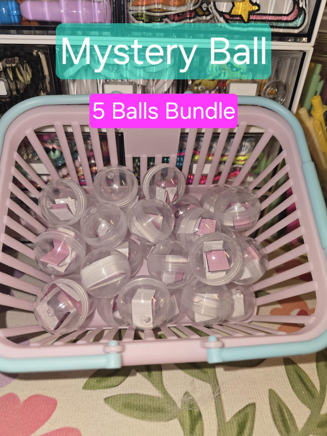 Mystery Balls – 5 Pack of Cute Aesthetic Surprises - Etsy