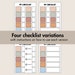 Kids Backpack Checklist | Visual Routine Chart (editable PDF) - Etsy