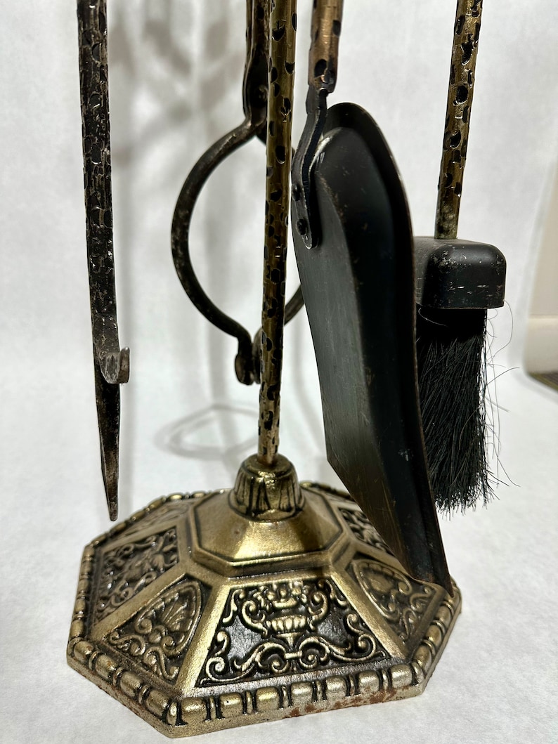 Vintage Fireplace Tools - Etsy