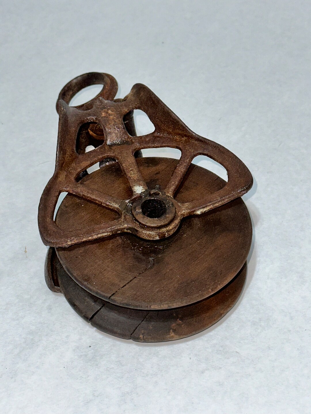 Wooden Barn Pulley - Etsy