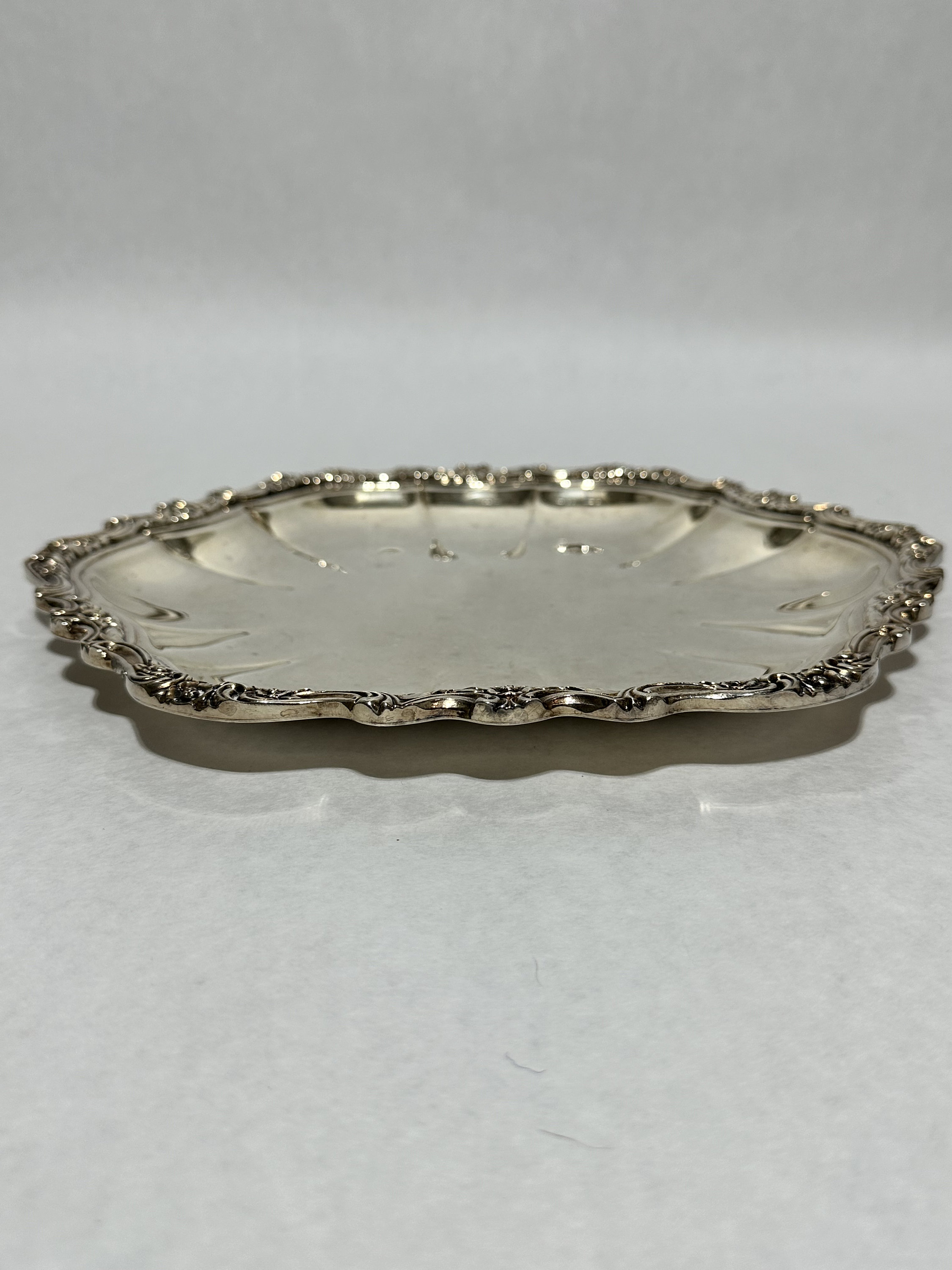 Silver Serving Plate - Etsy