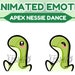 Nessie Apex Legends Animated Dance Emote: Twitch/discord Streaming ...