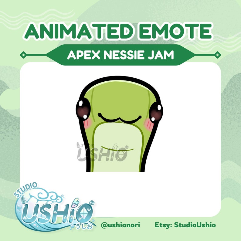 Nessie Apex Legends Animated Jam Emote: Twitch/discord Streaming Asset ...
