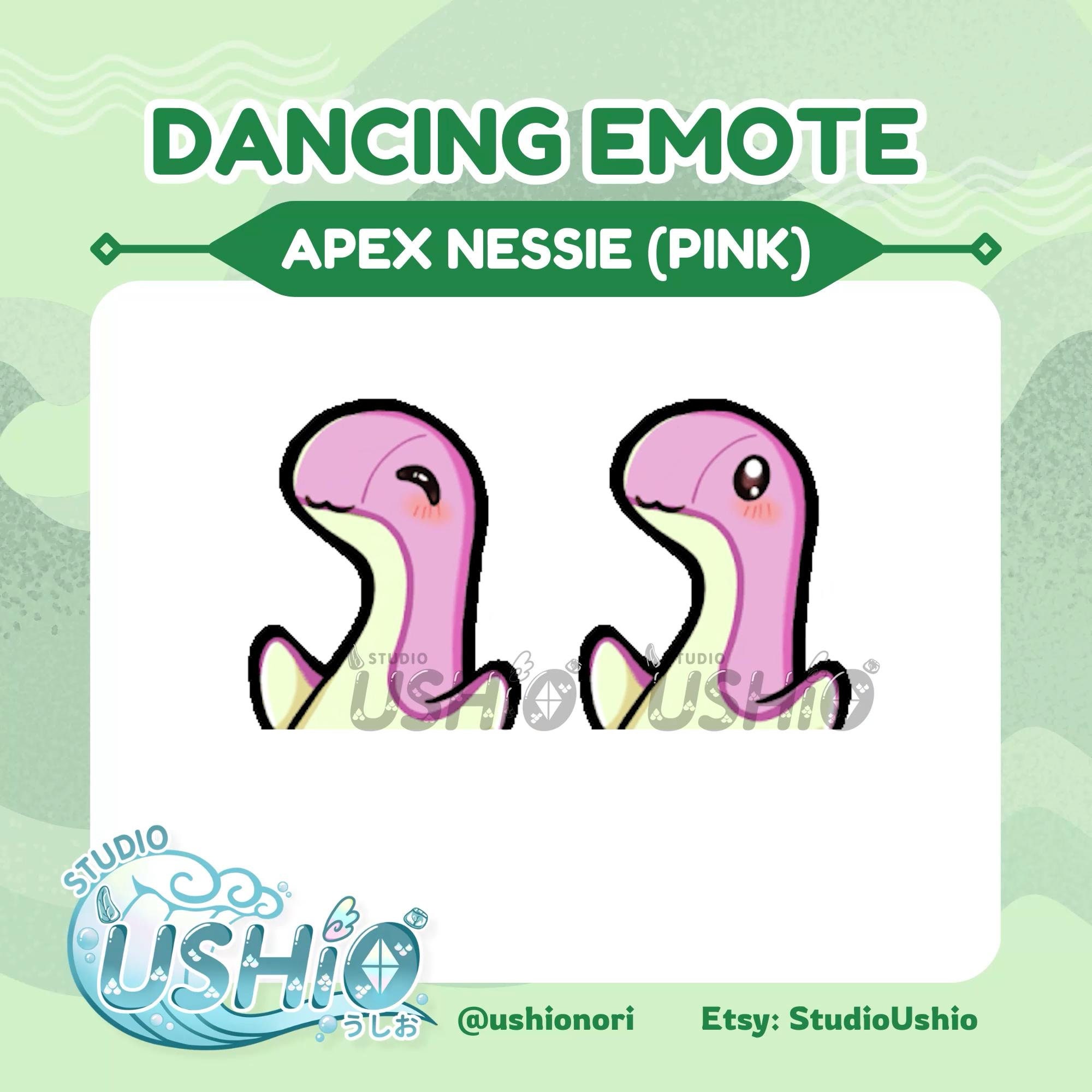 Apex Pink Nessie Dancing Emote | Apex Legends Nessie Twitch and Discord ...