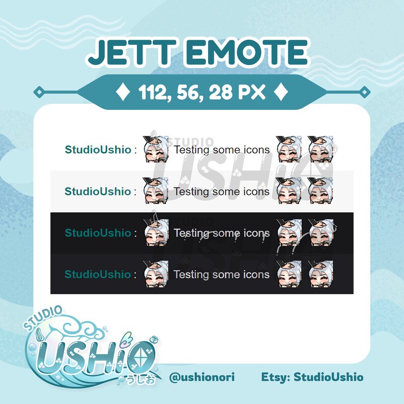 Valorant Jett Headpat Emote | Twitch, Discord, Youtube (digital File ...