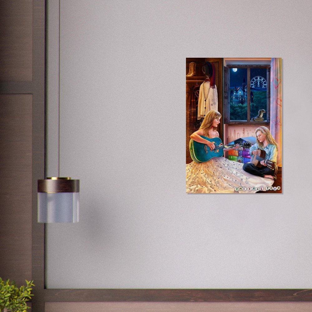 Taylor Version Eras Tour Album Easter Egg Poster by Brendan Quinn ...