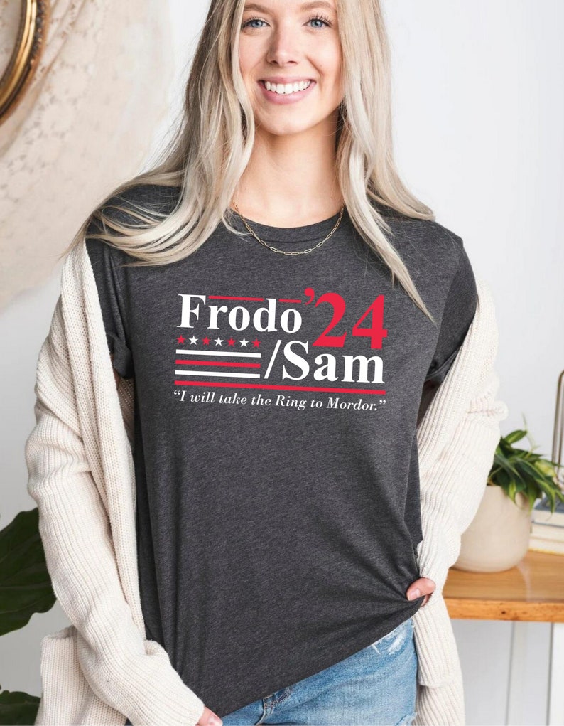Frodo and Sam 2024 the Lord of the Rings T-shirt, Viggo Mortensen Shirt ...