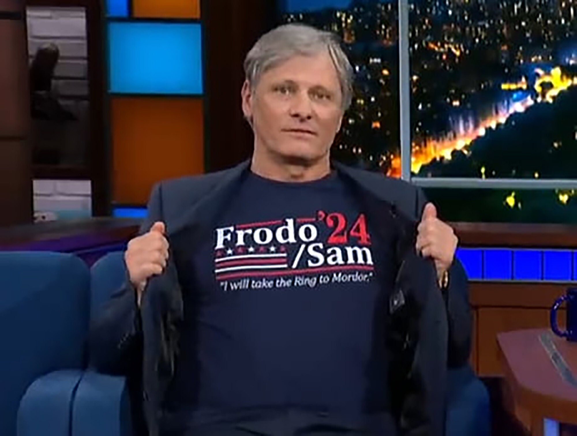 Frodo and Sam 2024 the Lord of the Rings T-shirt, Viggo Mortensen Shirt ...