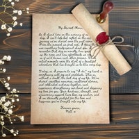 Wedding Scroll - Etsy