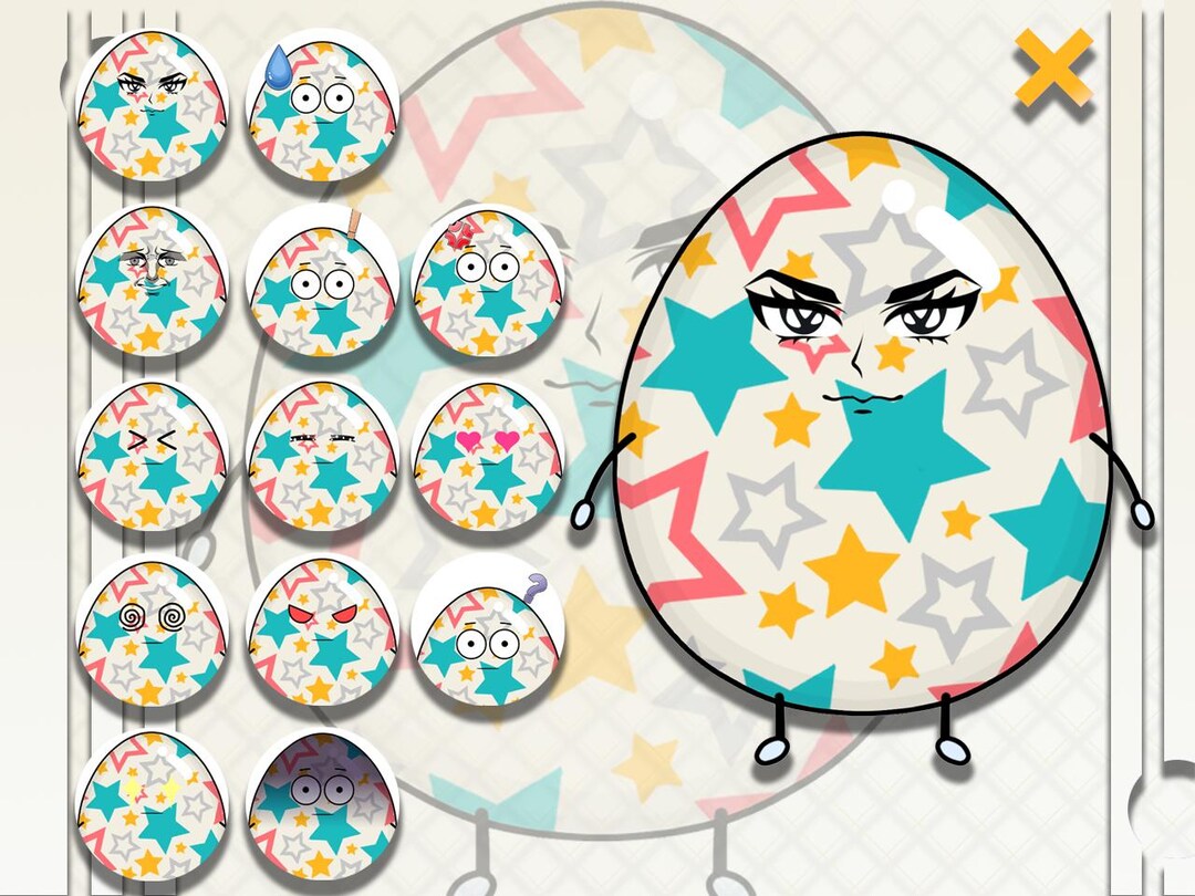 Egg Vtuber Model | Fully Rigged Live2d for Streaming - Etsy Canada