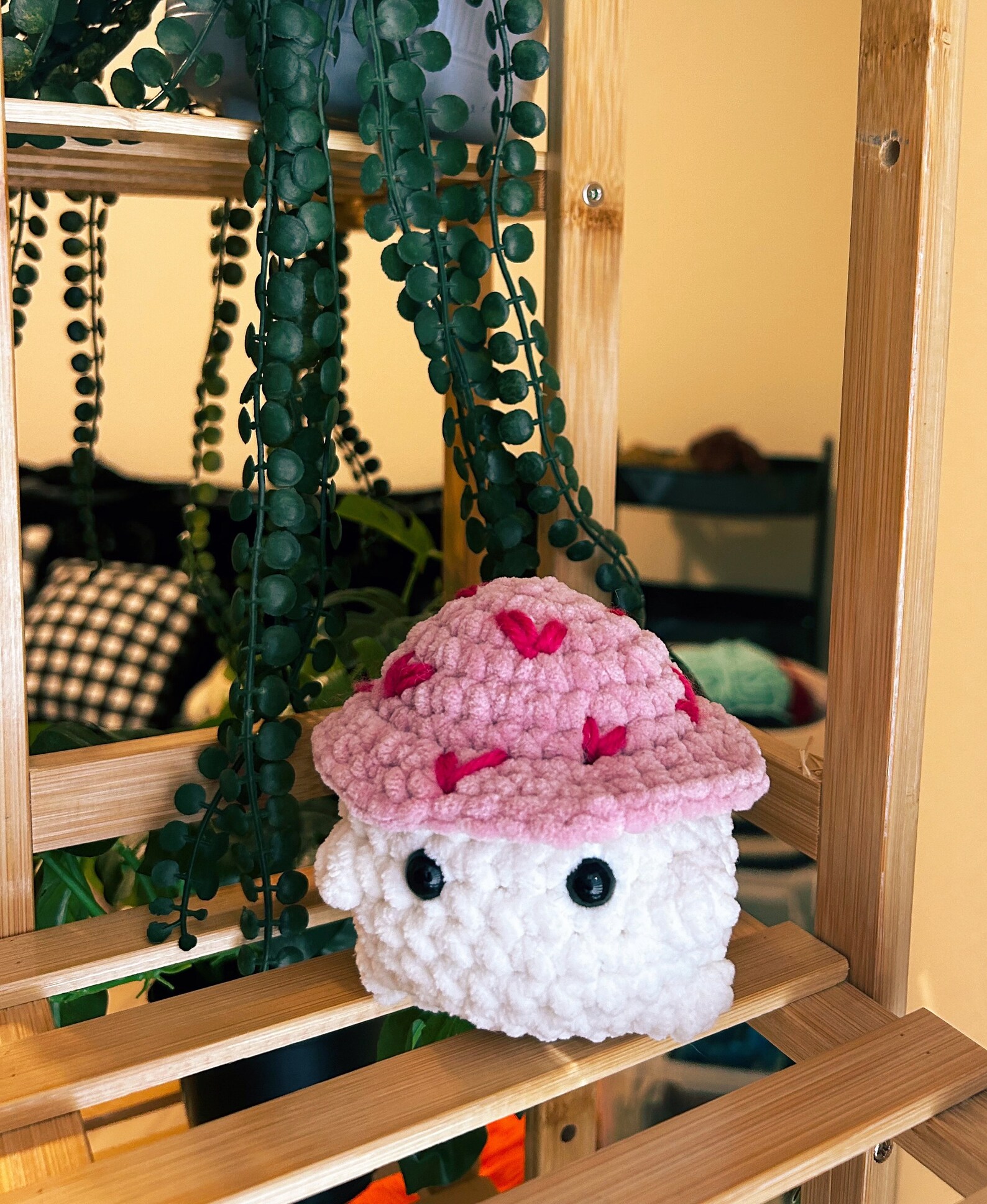 Chunky Fungi Plushie - Soft and Fun Mushroom Stuffed Animal - Handmade ...