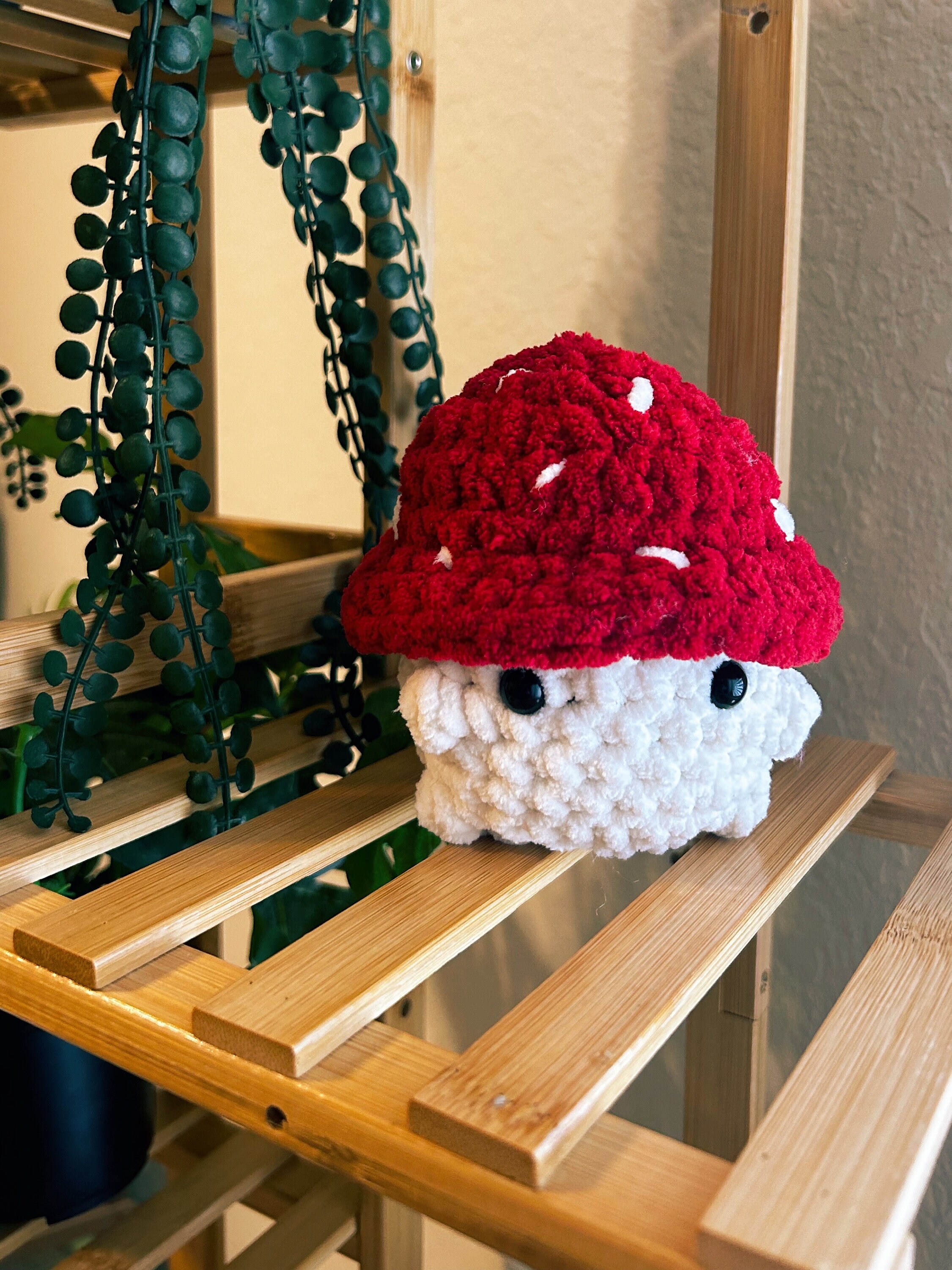 Chunky Fungi Plushie - Soft and Fun Mushroom Stuffed Animal - Handmade ...