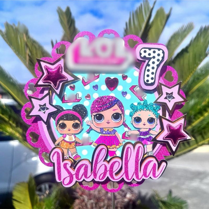 Lol Cake Topper - Etsy
