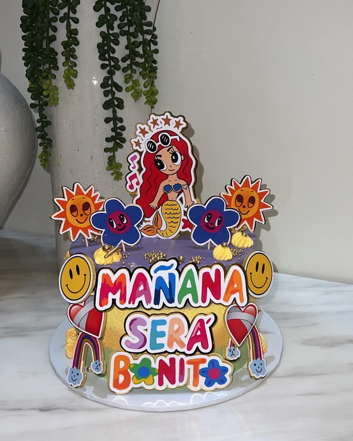 Karol G Themed Cake Toppers - “mañana Será Bonito” - Etsy